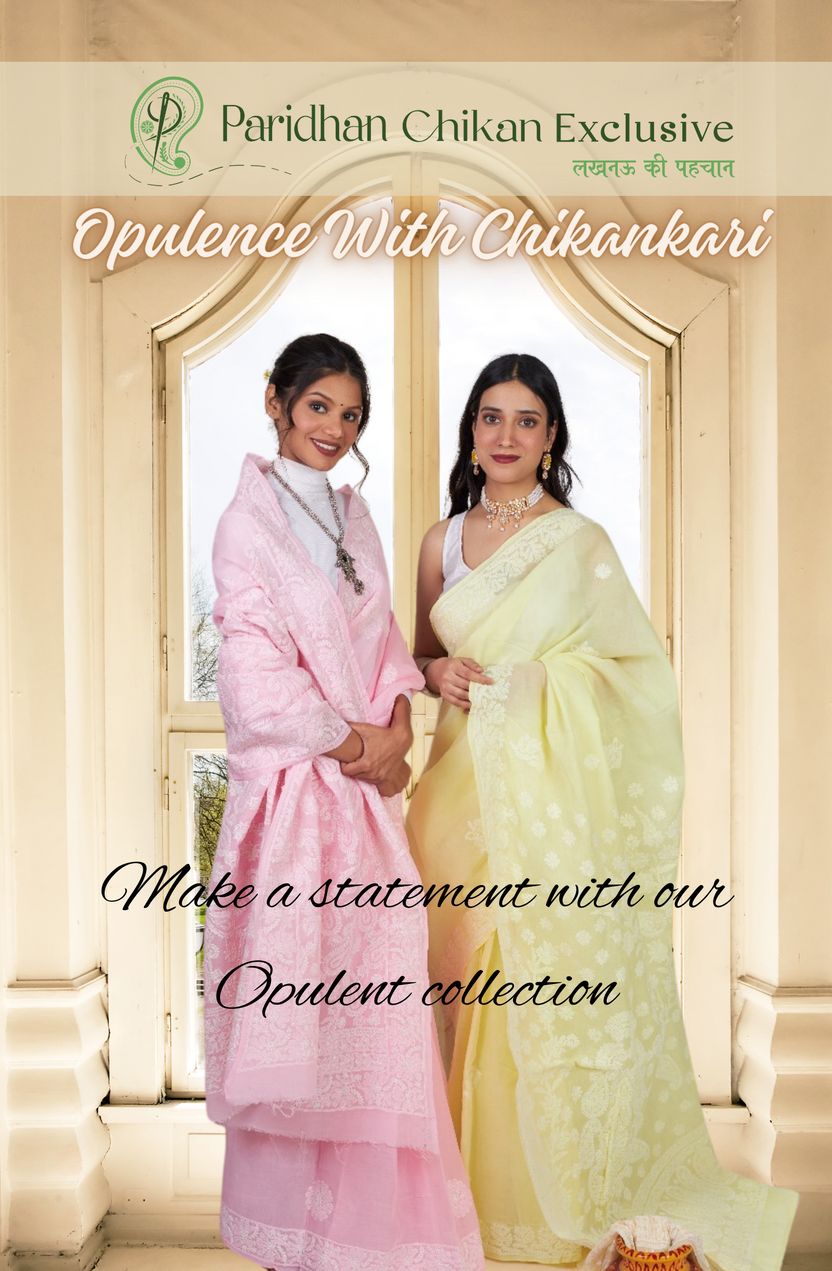 100% Handmade Embroidery Chikan Garments Shop – Paridhan Chikan Exclusive