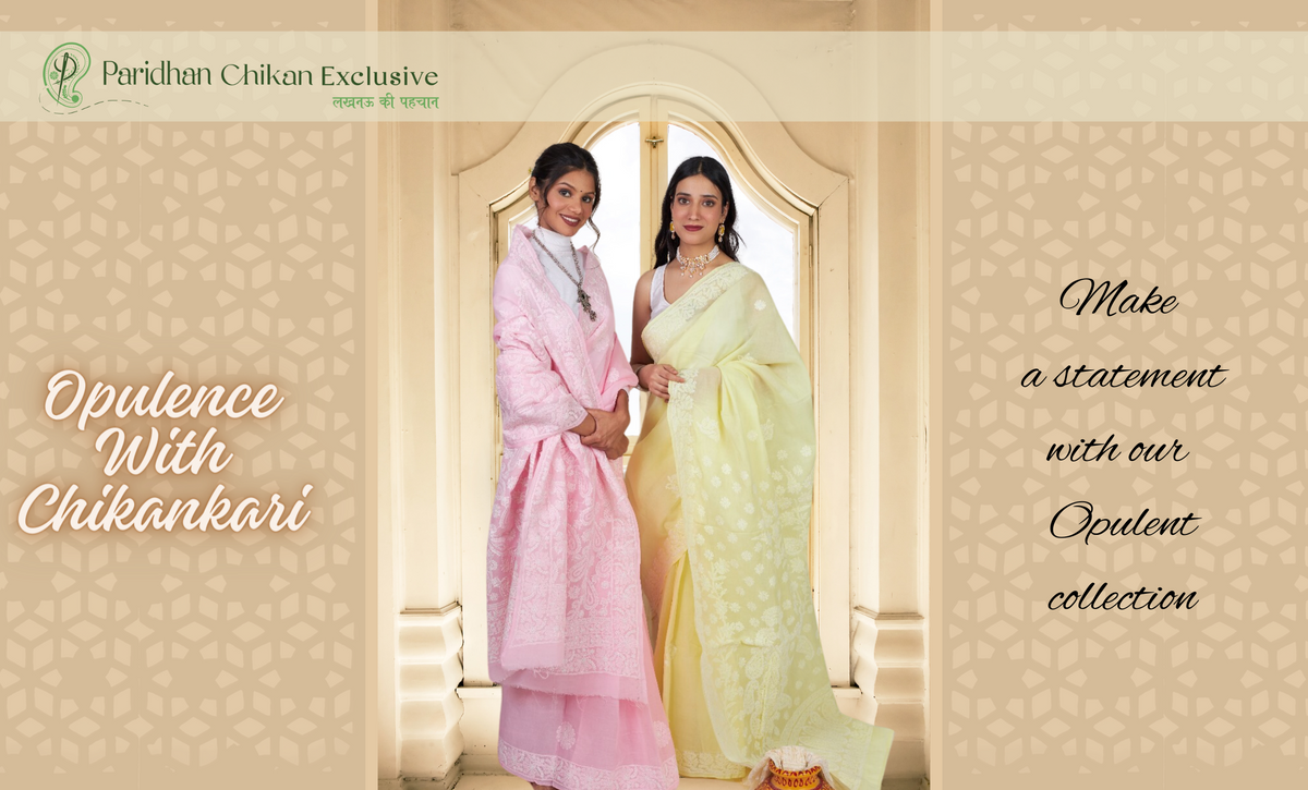 100% Handmade Embroidery Chikan Garments Shop – Paridhan Chikan Exclusive